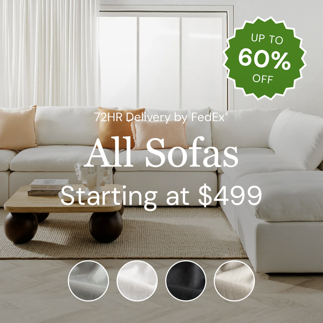 Cloud Couch Collection | Sofatica®