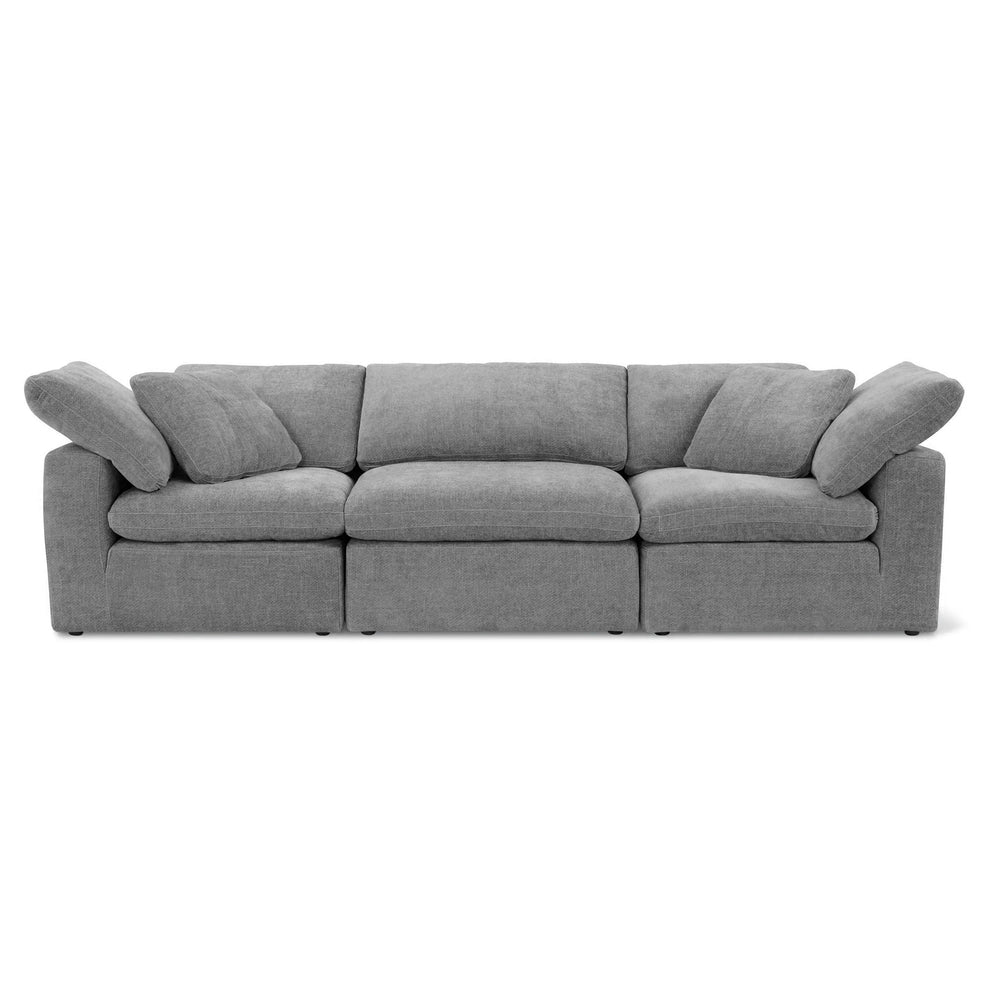 CloudForm™ 3-Seater Modular Sofa | Gray | Sofatica